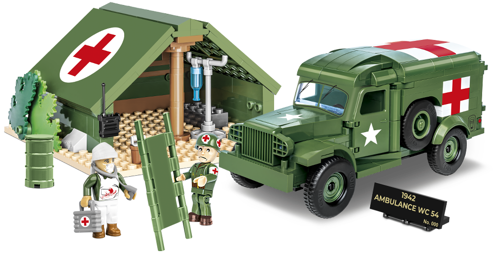 COBI US Field Hospital Limited Edition #2268 – Not Just Collectibles, LLC